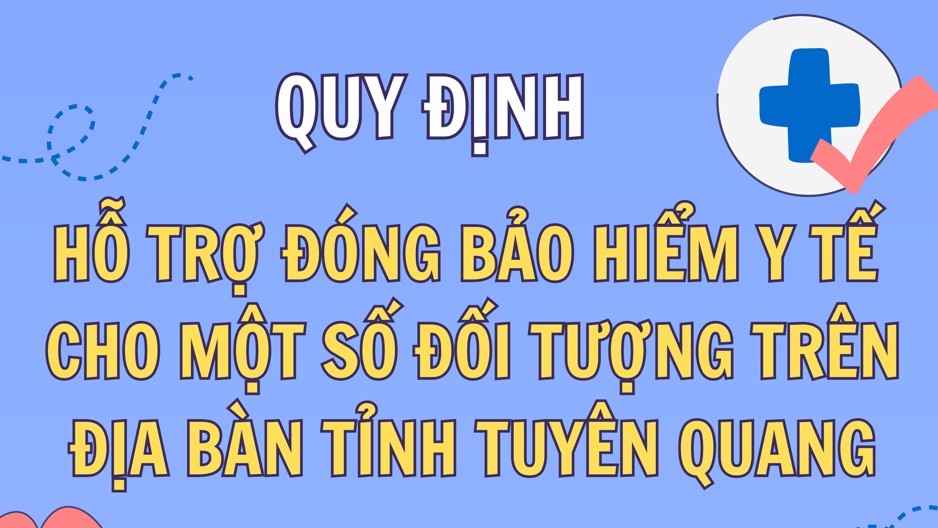 Quy định mức hỗ trợ đóng bảo hiểm y tế cho một số đối tượng trên địa ...