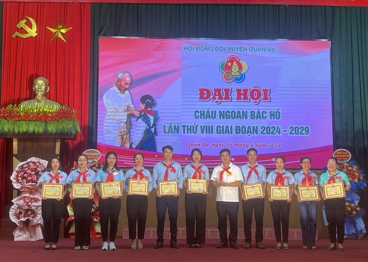Quản Bạ tổ chức Đại hội Cháu ngoan Bác Hồ lần thứ VIII, giai đoạn 2024 ...
