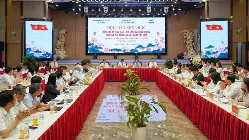 Đồng chí Hồ Tùng Mậu - Nhà lãnh đạo kiên trung, tài năng của Đảng và ...