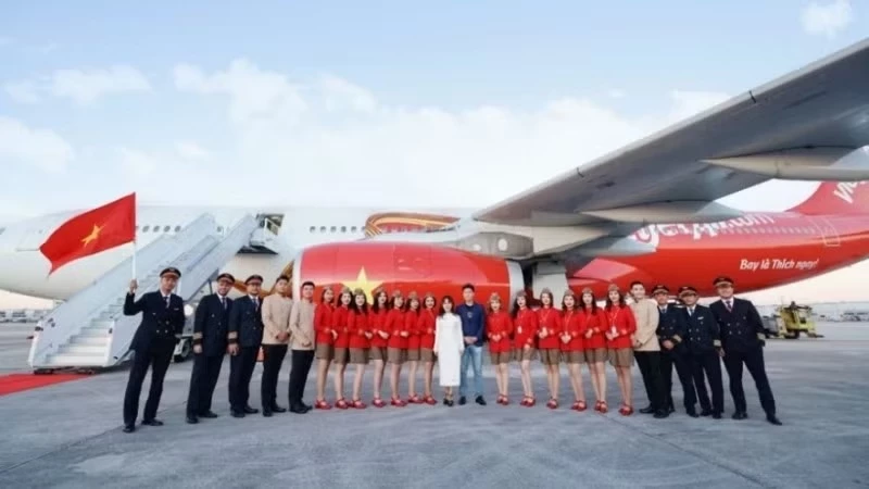 Phi hành đoàn Vietjet - đại sứ của lòng hiếu khách và tinh thần tiên ...