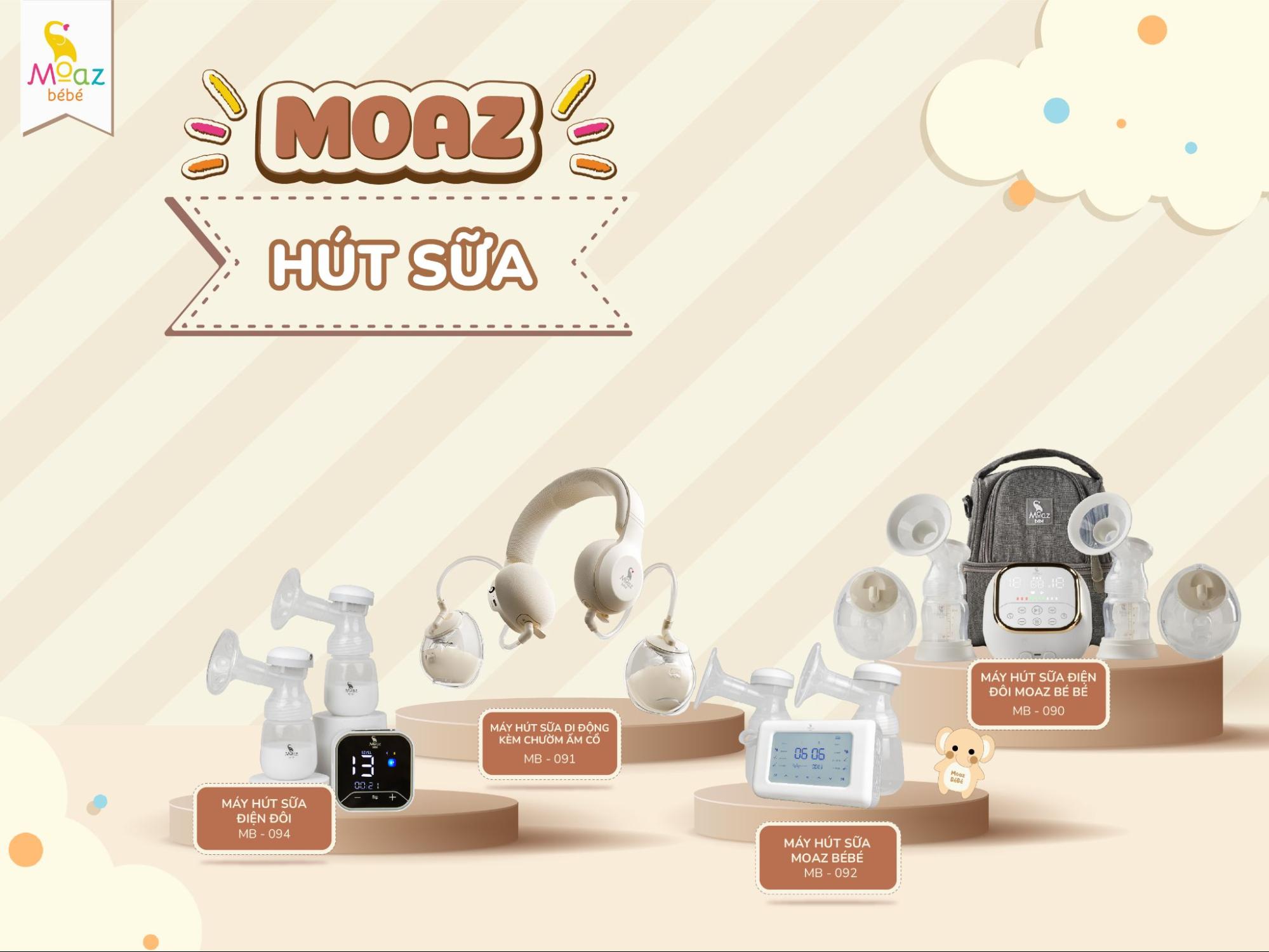 Moaz BéBé ra mắt Top 4 dòng máy hút sữa mới công nghệ đột phá - Báo ...