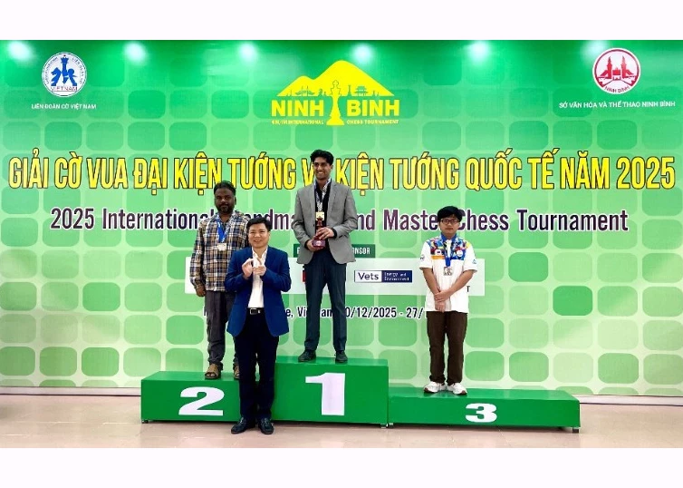GM/IM/FM Chess Tournament 2025 wraps up in Ninh Binh - Báo Tuyên Quang ...