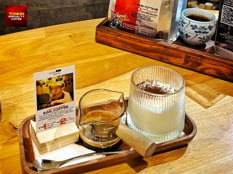 Trải nghiệm Cà Phê Trứng đậm chất Việt tại Tonkin Coffee - Báo Tuyên ...